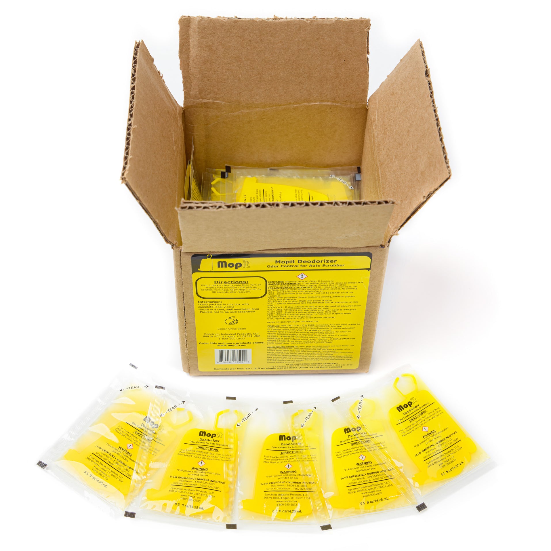 Mopit Deodorizer Pouches - 50pk | Mopit