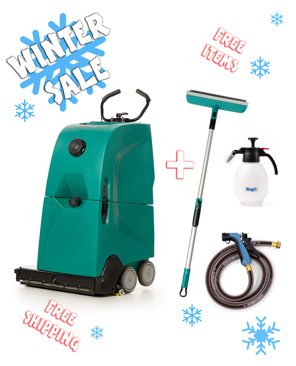 Mopit | #1 Rated Floor Scrubber | Industrial Mop/Auto Scrubber